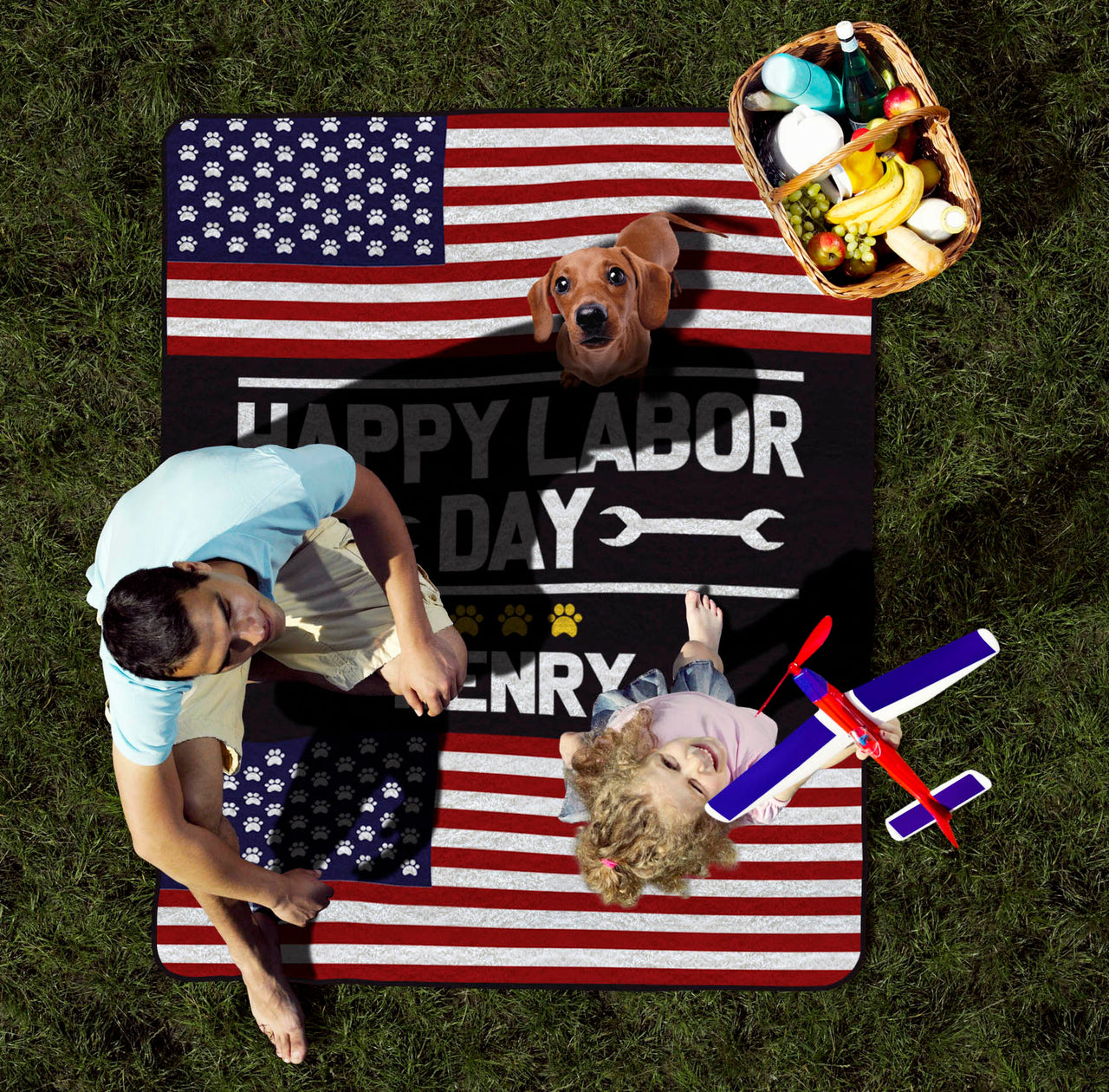 Personalized Fleece Blanket – Puppipop